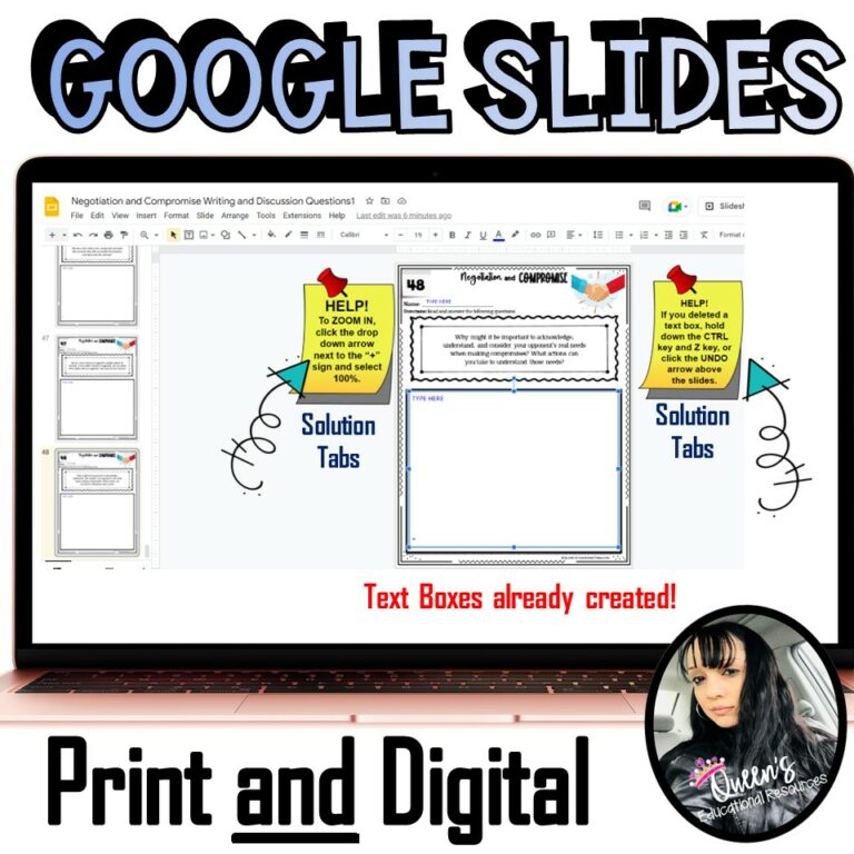 Negotiation and Compromise Writing and Discussion Questions | Made By ...