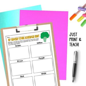 My Grocery Store Scavenger Hunt Antonyms Adjectives Worksheets ...