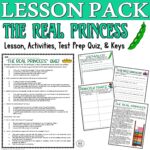 Fairy Tale Reading Passage with Questions The Princess and the Pea Quiz ...