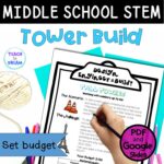 Middle School STEM Task | Tall Towers STEAM Challenge | Made By Teachers