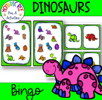 Dinosaurs Bingo - Made By Teachers