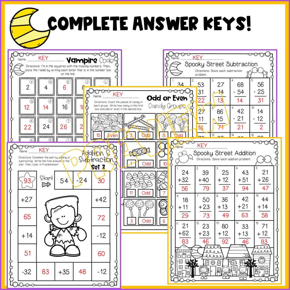 Halloween Math - Made By Teachers