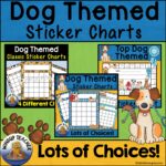 Dog Sticker Chart BUNDLE - Made By Teachers