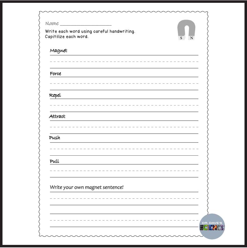 Magnet Activity Primary Kindergarten First Grade Science | Made By Teachers