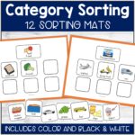 Categories Speech Therapy Activities - Category Sorting - Preschool ...