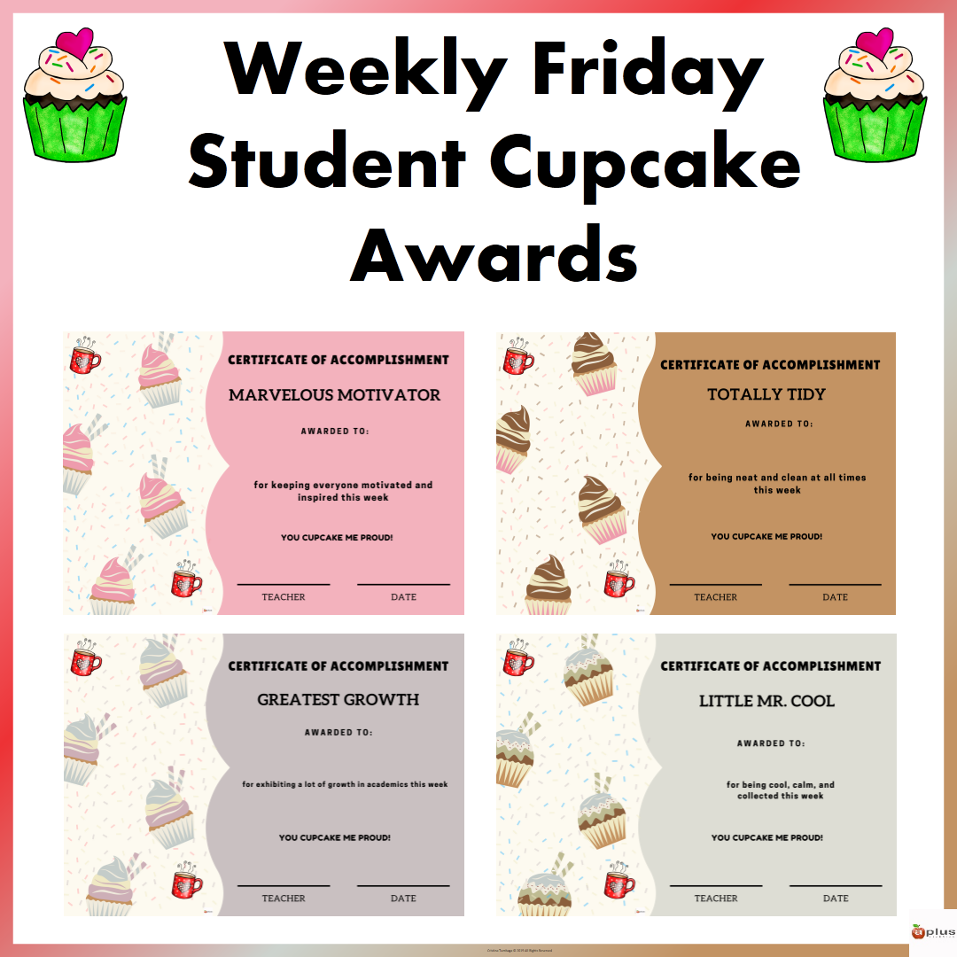 Editable Fun Friday Weekly Student Awards Bundle | Made By Teachers