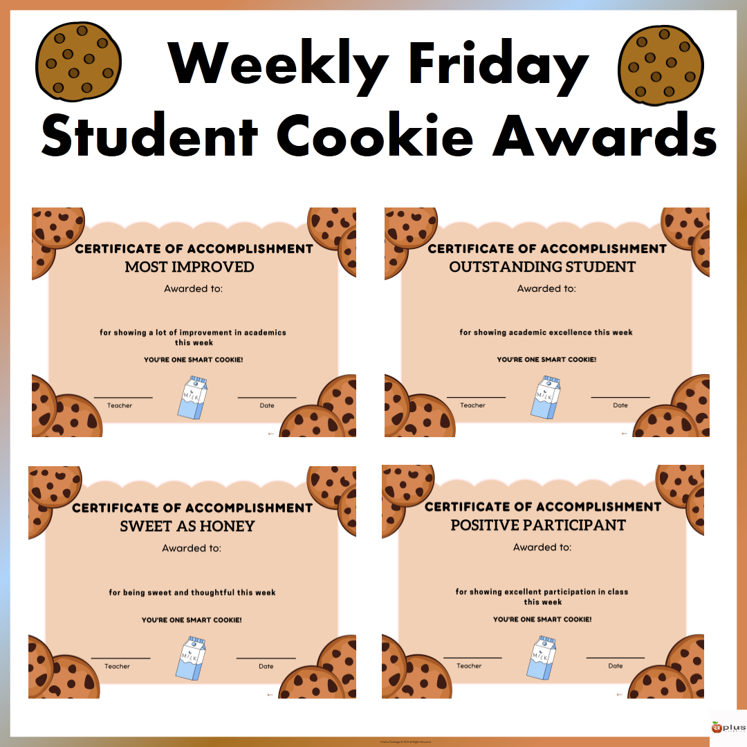 Editable Fun Friday Weekly Student Awards Bundle | Made By Teachers