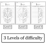 BUNDLE El Día De Los Muertos Grade 5 Symmetry and Math Mystery Pictures ...