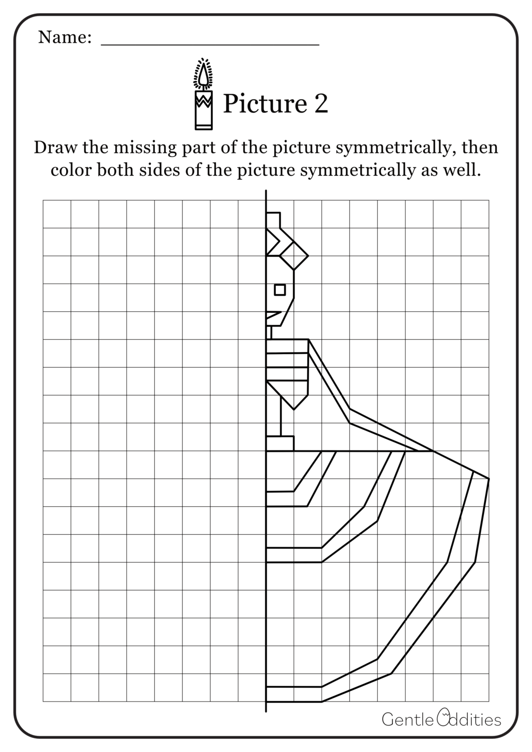 BUNDLE El Día De Los Muertos Grade 5 Symmetry and Math Mystery Pictures ...