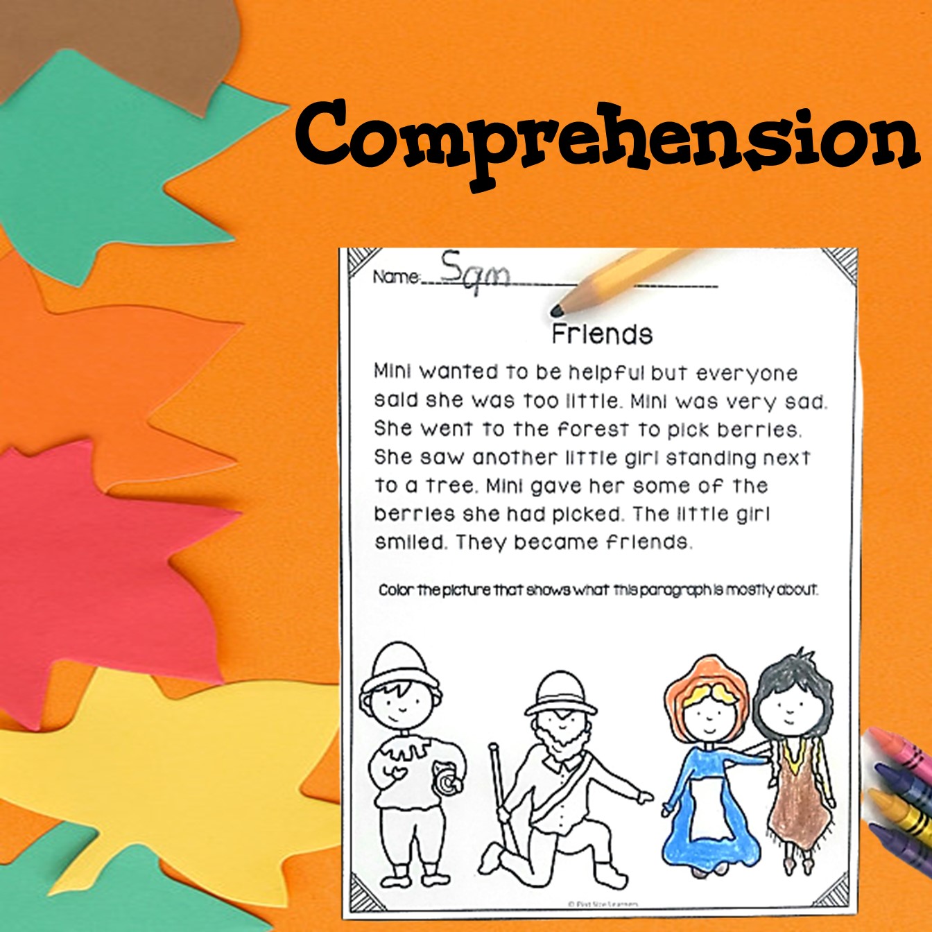 The Littlest Pilgrim | Book Study | Grades 2 3 | Centers | Made By Teachers