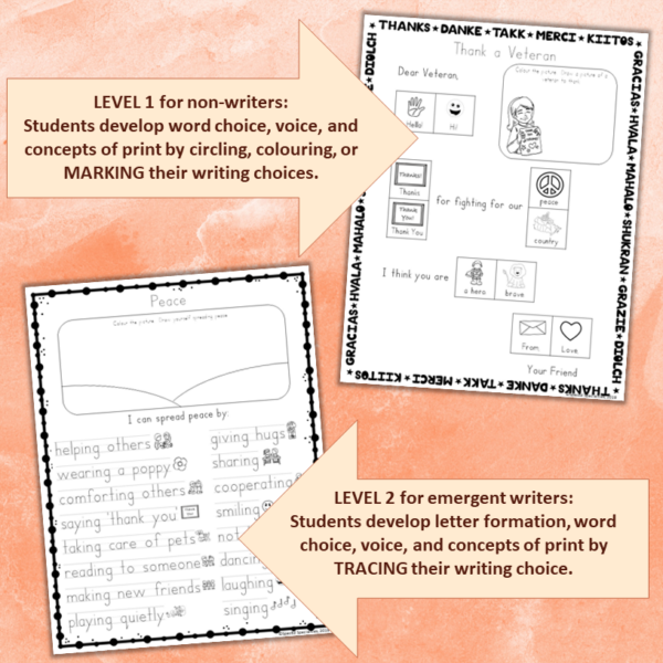Fall Daily Journal Writing for Special Education BUNDLE | Made By Teachers