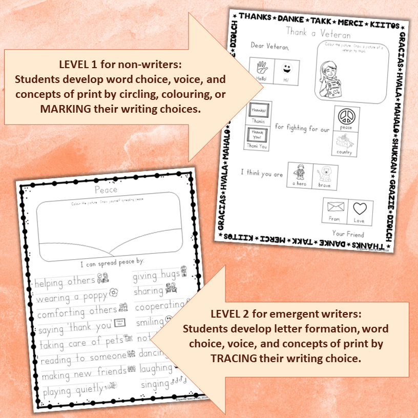 Fall Daily Journal Writing for Special Education BUNDLE | Made By Teachers