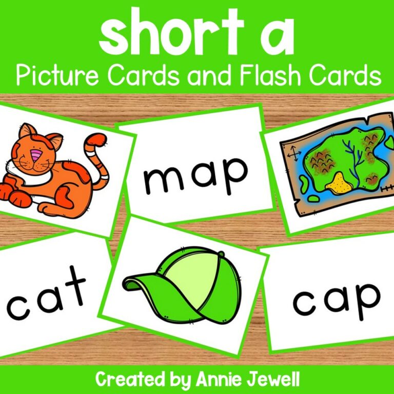 Short Vowel CVC Flash Cards and Word Lists Bundle | Made By Teachers