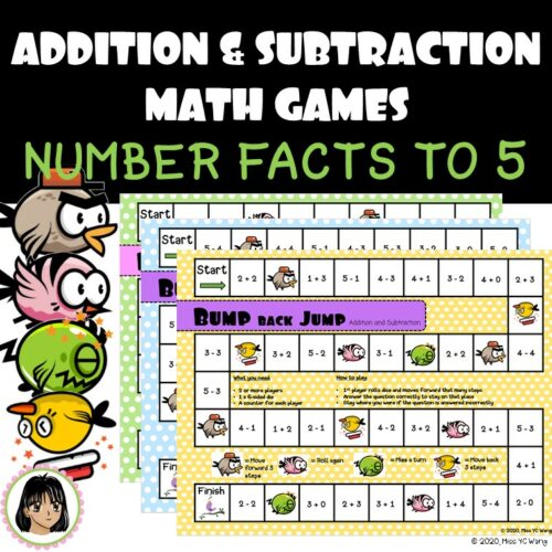 Addition and Subtraction Games Kindergarten | Made By Teachers