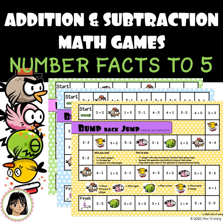 Addition and Subtraction Games Kindergarten | Made By Teachers