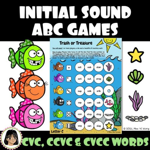 CVC word games with short vowels | Made By Teachers