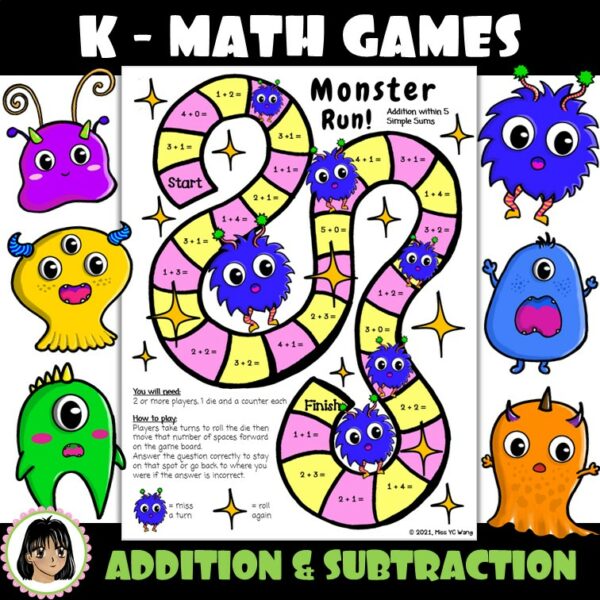 Math Games for 2nd Grade Addition and Subtraction - Made By Teachers