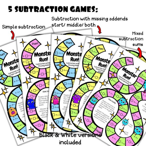 1st Grade Addition and Subtraction Games | Made By Teachers