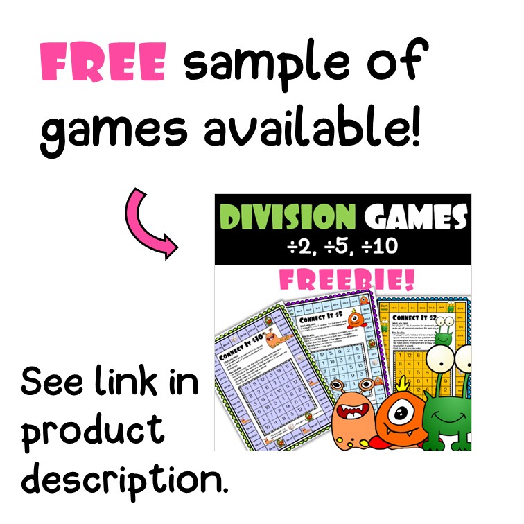 Games for Division | Made By Teachers