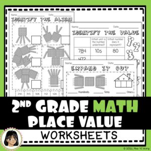 Place Value Worksheets with pictures | Made By Teachers
