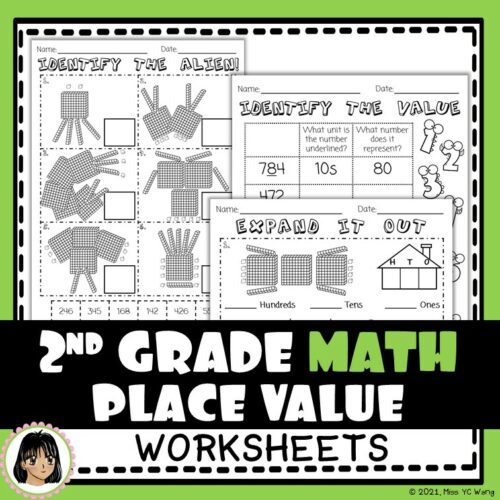 Place Value Worksheets with pictures | Made By Teachers
