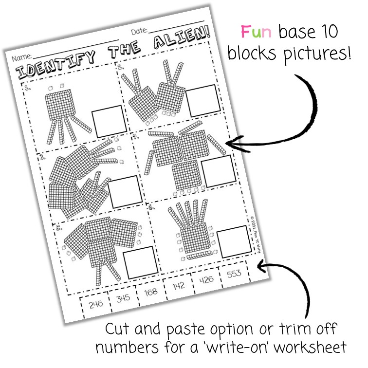 Place Value Worksheets With Pictures Made By Teachers Place Value Worksheets With Pictures Made By Teachers
