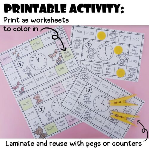 Math Activities for Telling Time | Made By Teachers