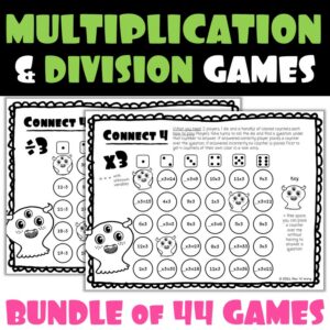 Multiplication and Division Games for Fact Fluency | Made By Teachers