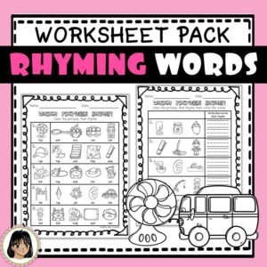 Rhyming CVC Words Worksheets | Made By Teachers