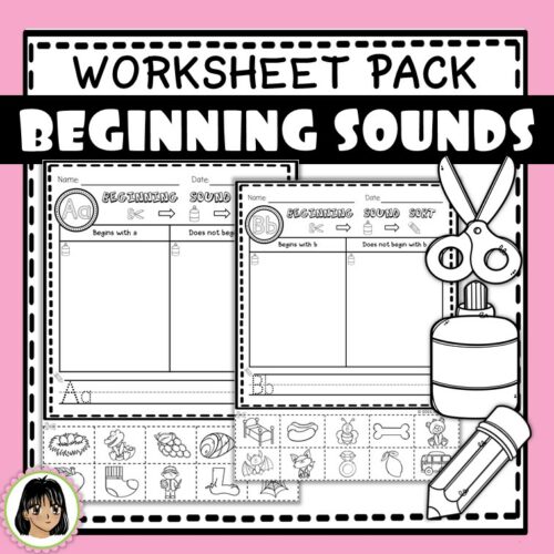 Beginning Sound Sort Worksheets | Made By Teachers