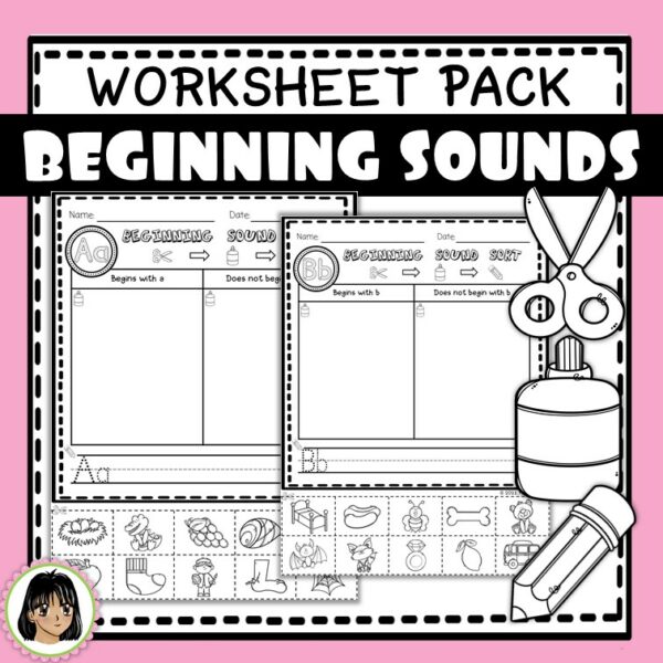 Beginning Sound Sort Worksheets | Made By Teachers