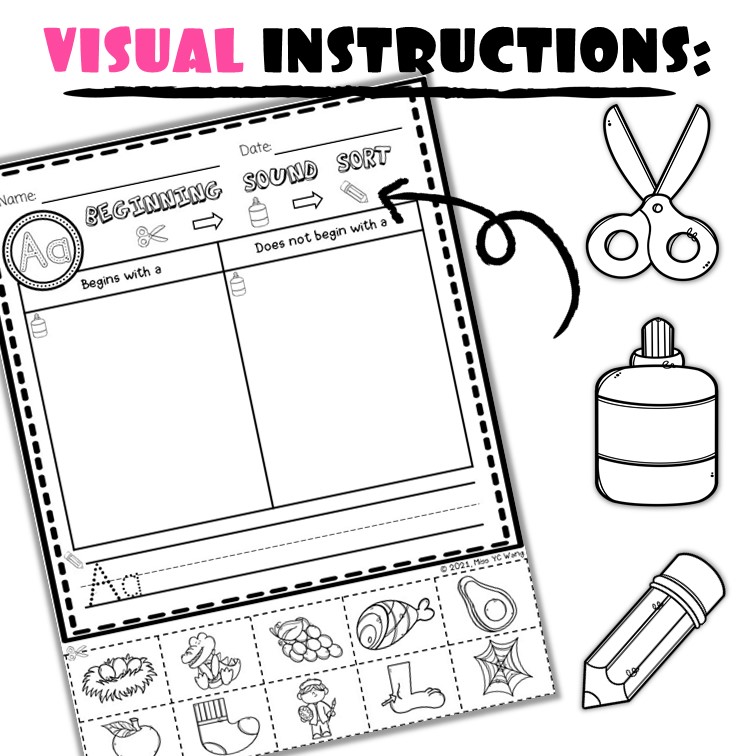 Beginning Sound Sort Worksheets | Made By Teachers