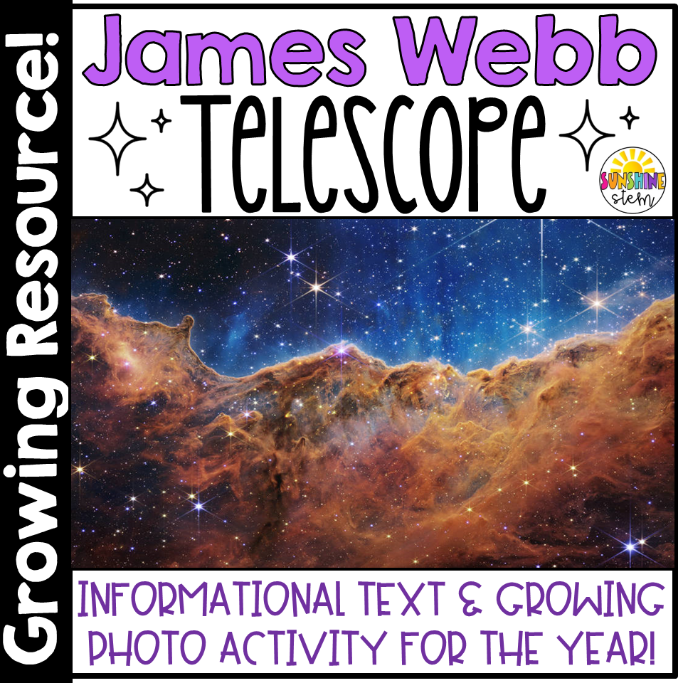 James Webb Telescope Photo Journal - Growing Resource | Made By Teachers
