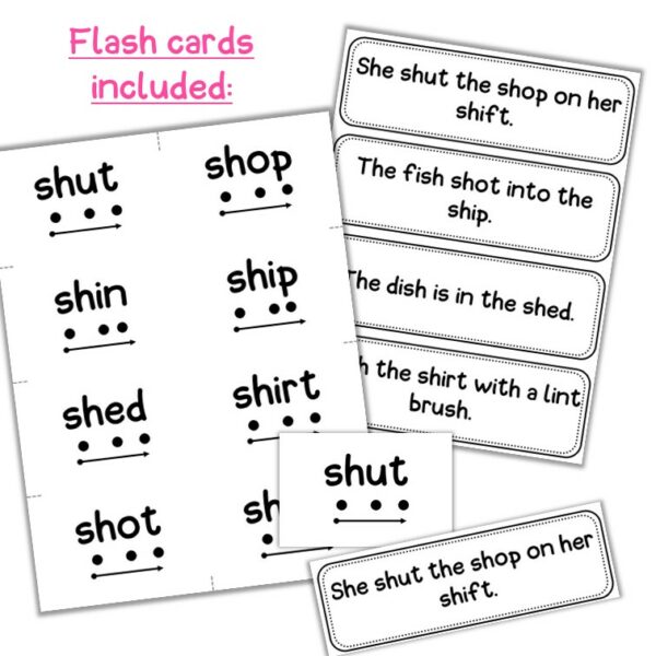 Consonant Digraph SH Worksheets, game and PPT Slides | Made By Teachers
