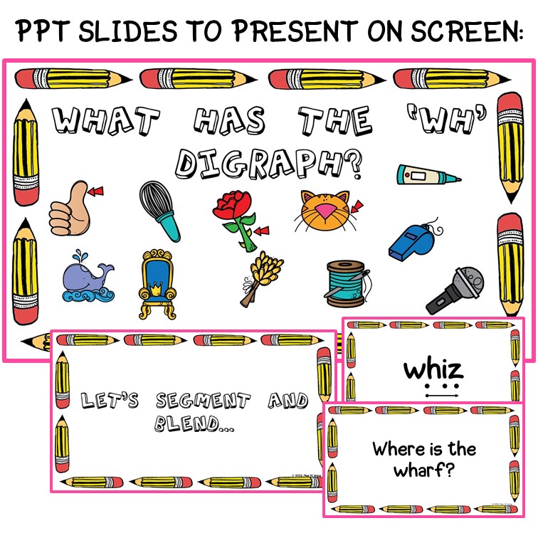 Consonant Digraph WH Worksheets, game and PPT Slides | Made By Teachers