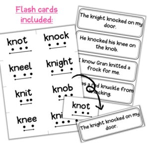 Consonant Digraph KN Worksheets, game and PPT Slides | Made By Teachers