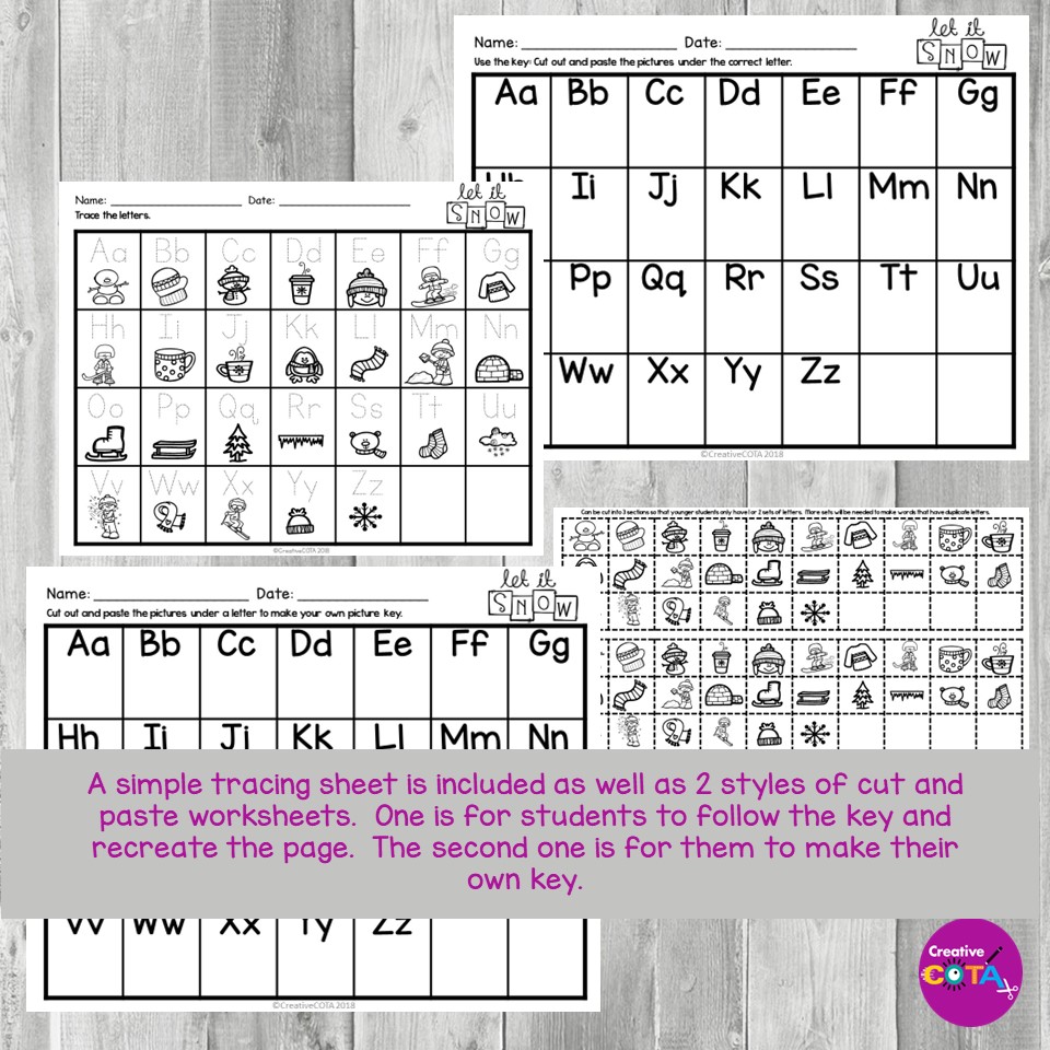 Winter Handwriting Secret Code Worksheets and Activities | Made By Teachers