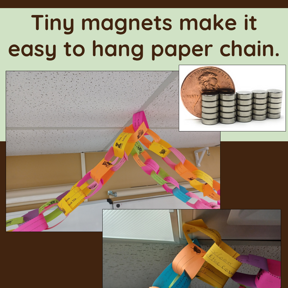Reading Log Paper Chain | Made By Teachers