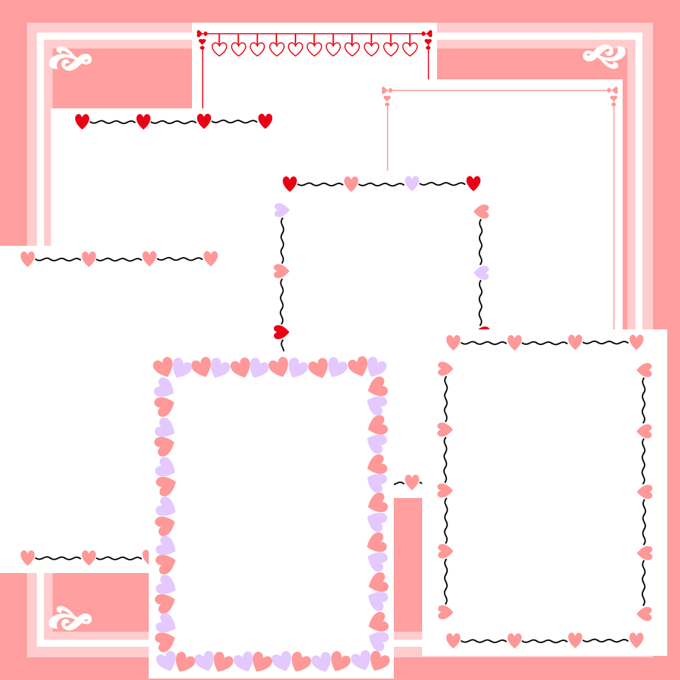 Heart Borders | Made By Teachers