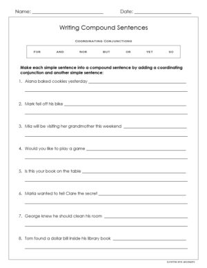 Coordinating & Subordinating Conjunctions - FANBOYS - Grades 3-4 - CCSS ...