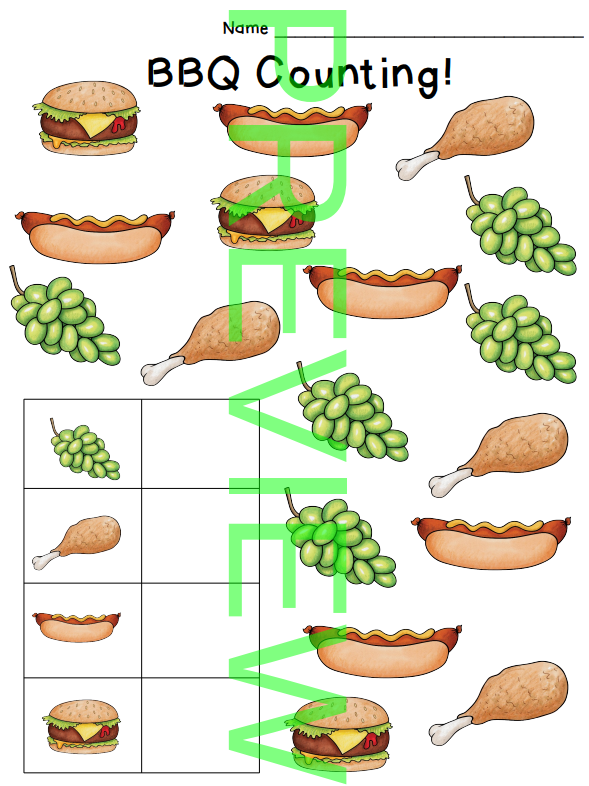 Counting Objects with 1:1 Correspondence Numbers 1-10 | Made By Teachers