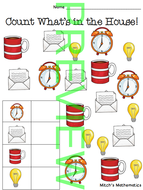 Counting Objects with 1:1 Correspondence Numbers 1-10 | Made By Teachers