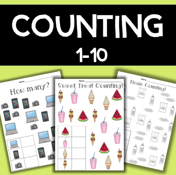 Counting Objects With 11 Correspondence Numbers 1 10 Made By Teachers