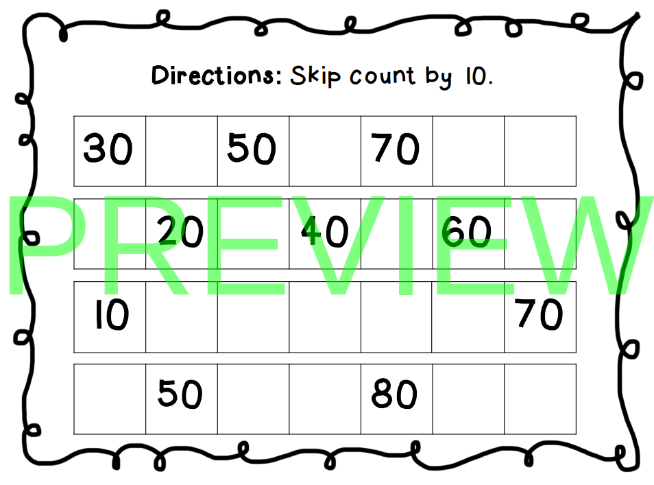 Skip Counting by 2 and 5 and 10 | Made By Teachers