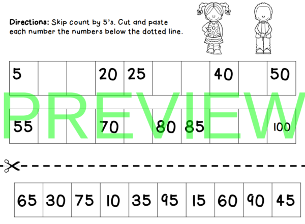 Skip Counting by 2 and 5 and 10 | Made By Teachers