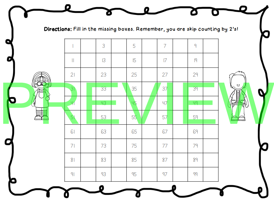 Skip Counting by 2 and 5 and 10 | Made By Teachers