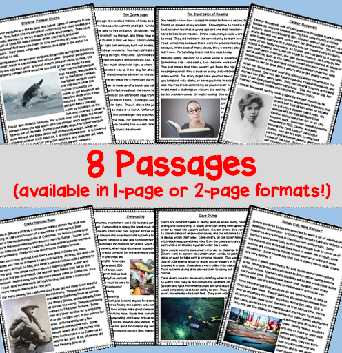 RI.4.8: Reasons and Evidence - 8 Passages & 30+ Questions! | Made By ...
