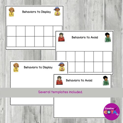 Social Emotional Learning Behavior Sort and Reflection sheet | Made By ...