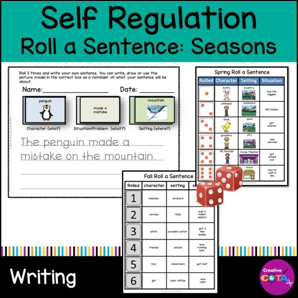 Social Emotional Learning and Self Regulation Writing Activities - Made ...