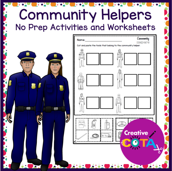 No Prep Community Helpers Worksheets and Activities | Made By Teachers